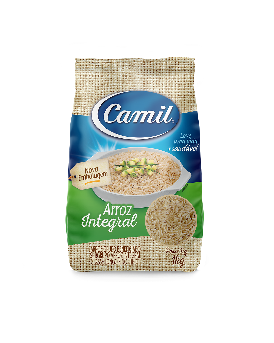 Arroz Branco Integral – Camil Arroz Branco Integral – Camil